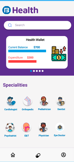 GitHub - himanshusingh335/hackrx-health: A concept UI/UX app designed ...