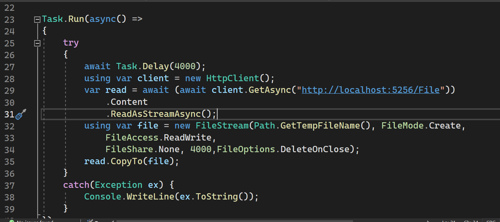 Client Cannot Write More Bytes To The Buffer Than The Configured Maximum Buffer Size