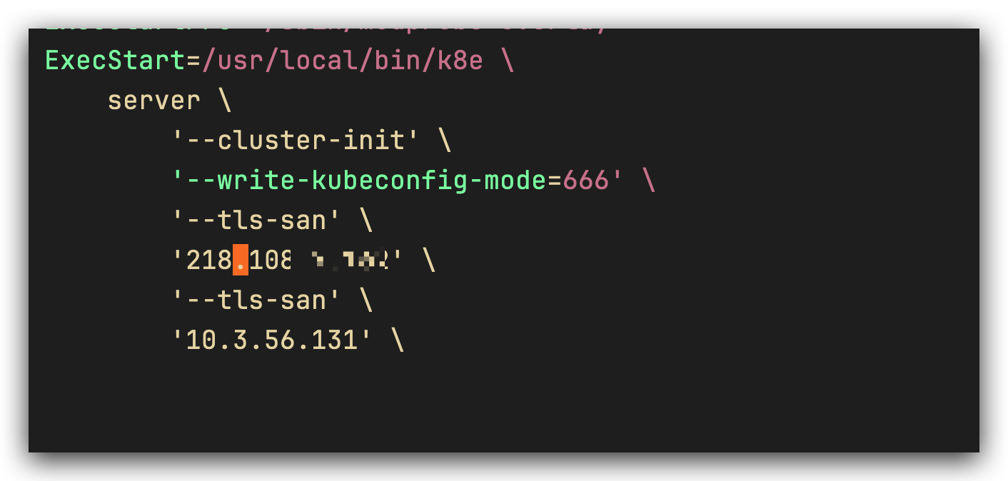 如何生成不同ip的kubeconfig 证书 · Issue #303 · xiaods/k8e · GitHub