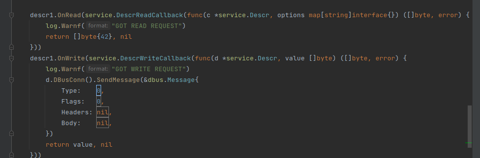 Add send and recieve receive · Issue #146 · muka/go-bluetooth · GitHub