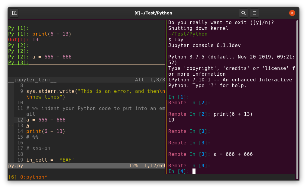 Prettify Avoid Echo In Other Client When Connecting · Issue 24 · Jupyter Vimjupyter Vim · Github