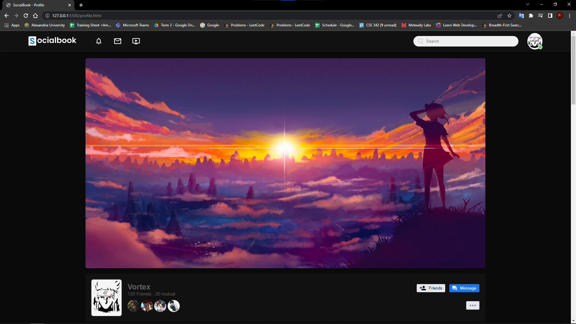 GitHub - amrvortex/Facebook_Clone--HTML-CSS-JS-: a clone of Facebook's ...
