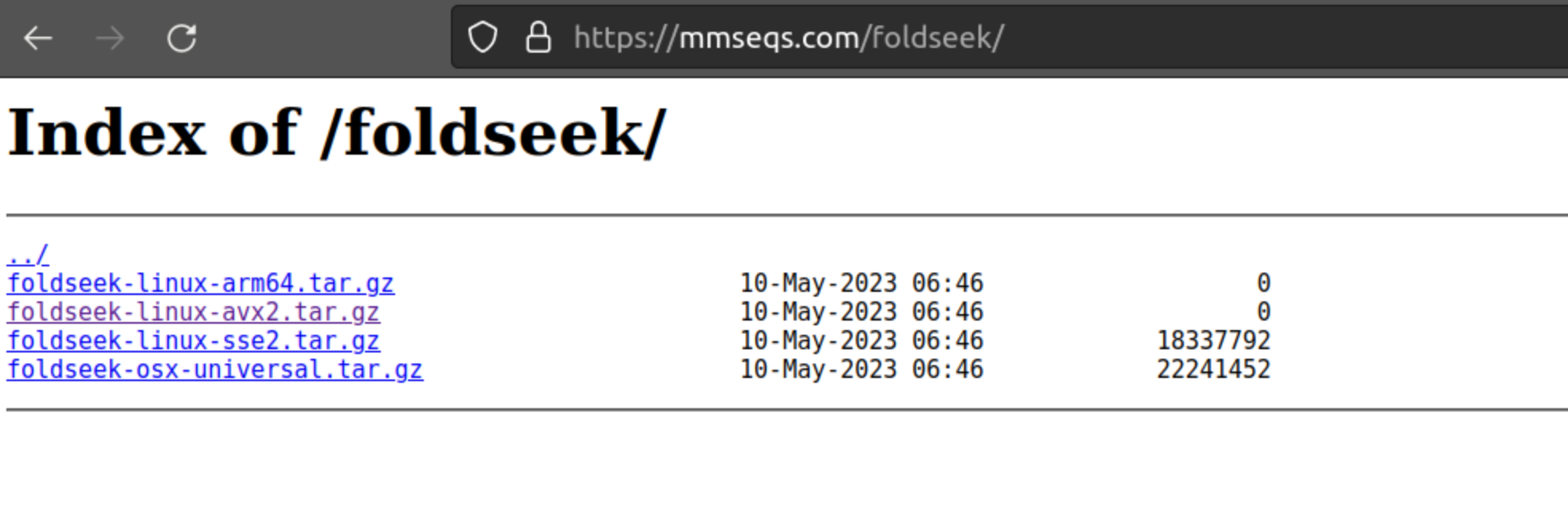 Installation problem · Issue #130 · steineggerlab/foldseek · GitHub
