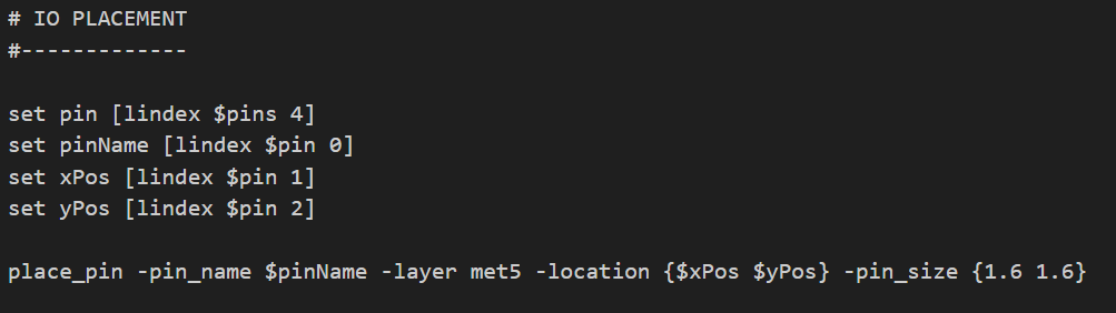 How to efficiently get IO pins positions and reuse them · The-OpenROAD ...