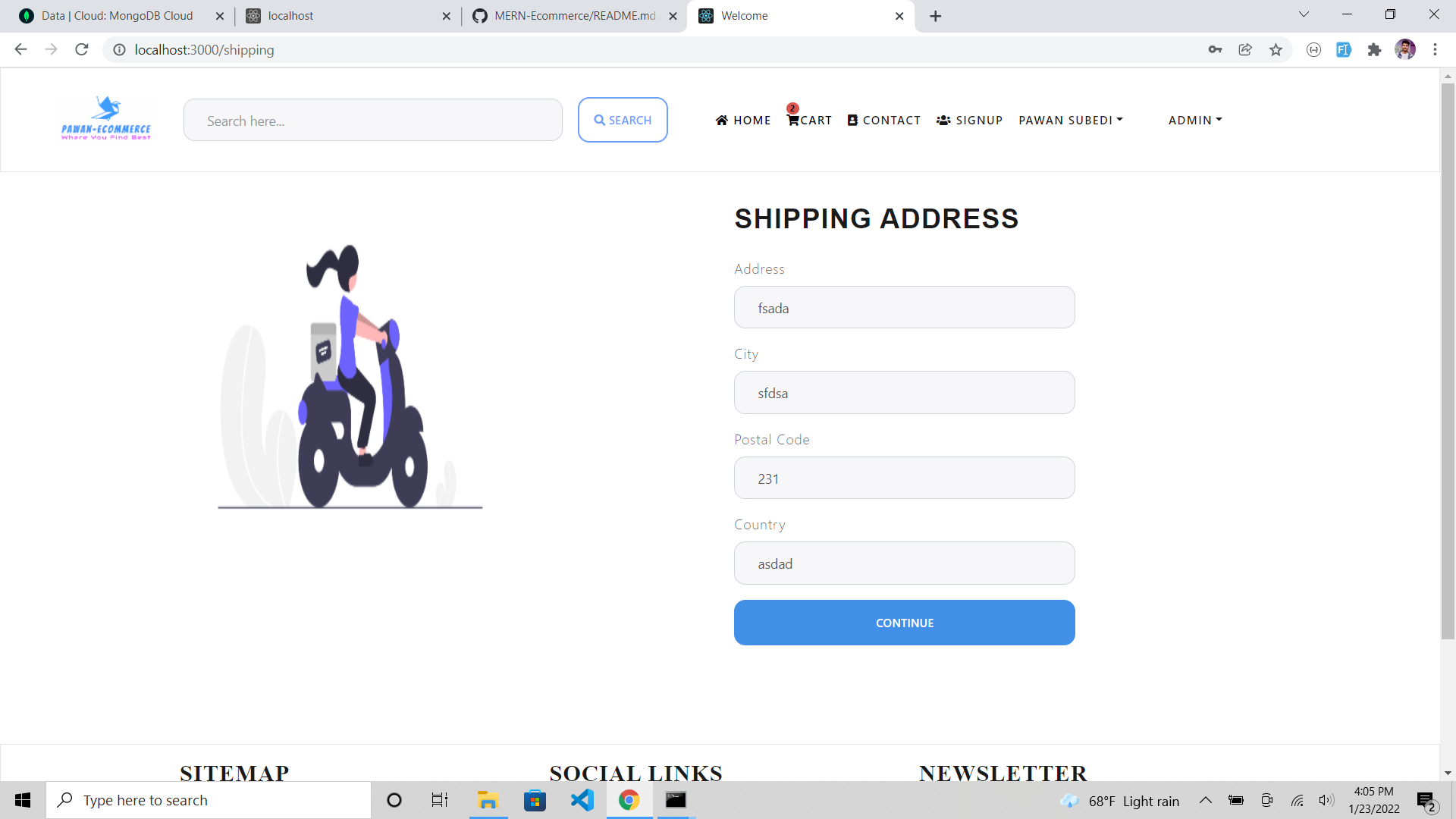 GitHub - pawan3s/MERN-Ecommerce