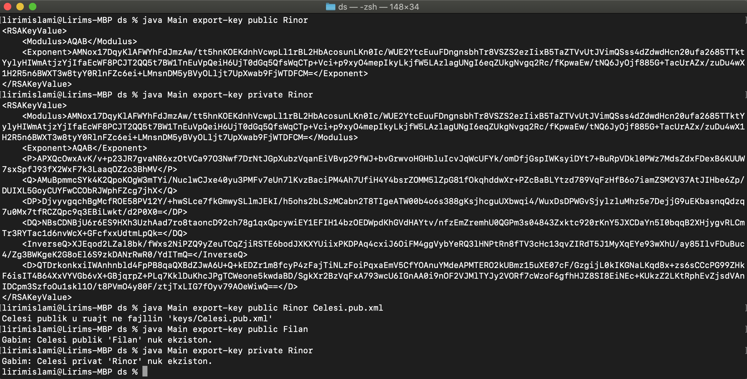 GitHub - LirimIslamii/Data_Security: Ky është Projekti në lëndën Siguria e të dhënave!