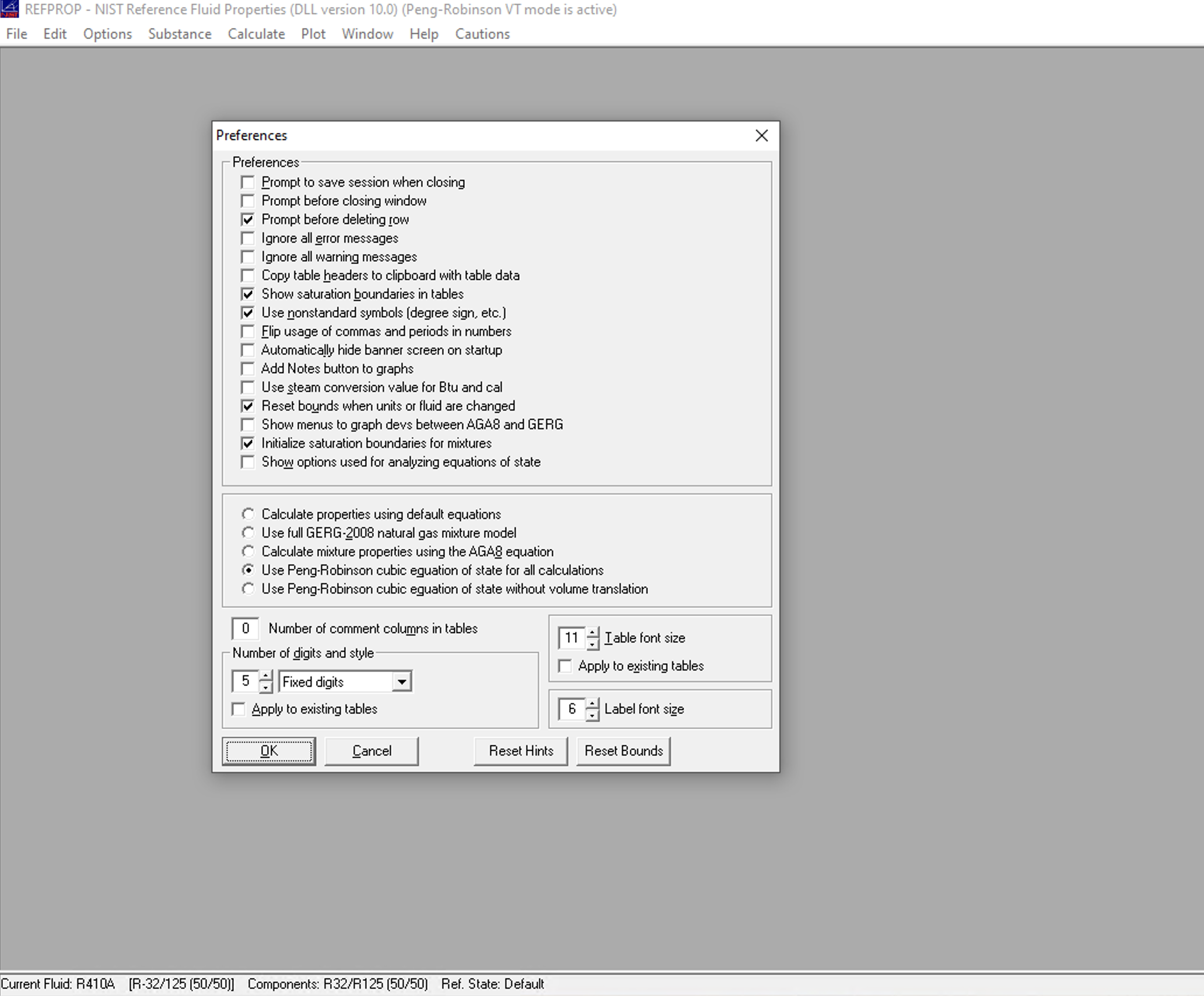 Peng-Robinson Mixing Parameters · Issue #372 · usnistgov/REFPROP-issues · GitHub