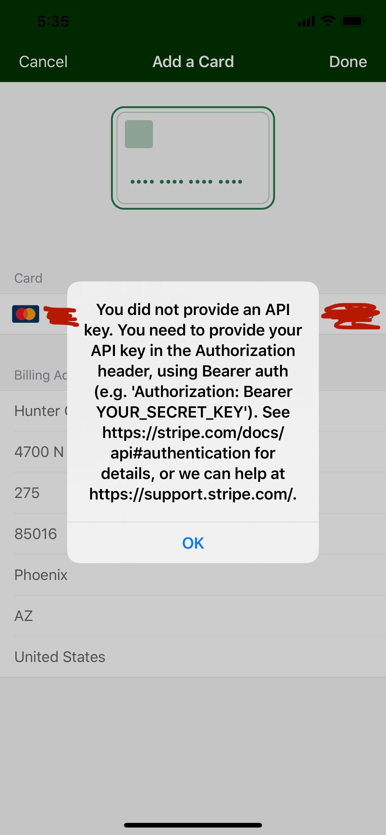 Stripe error when trying to add a new credit card · Issue #1497 ...