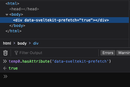 Broken data-sveltekit-prefetch/preload link option · Issue #6525 · sveltejs/kit · GitHub