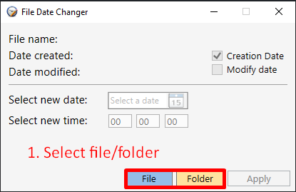 GitHub - MrQuackDuck/FileDateChanger: Windows program that allows you ...