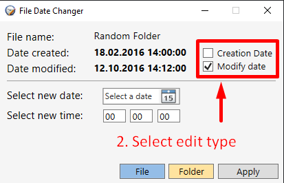GitHub - MrQuackDuck/FileDateChanger: Windows program that allows you ...