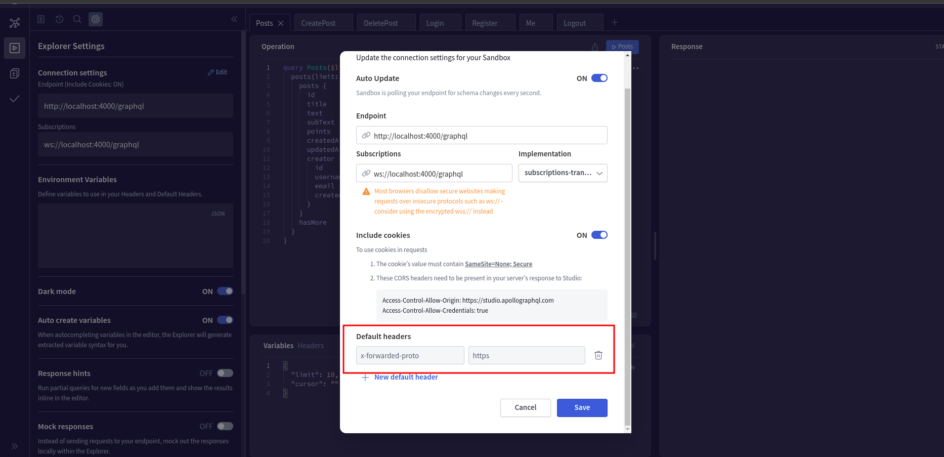 Apollo Server 3 Cookie Issue · Issue 5775 · Apollographqlapollo 