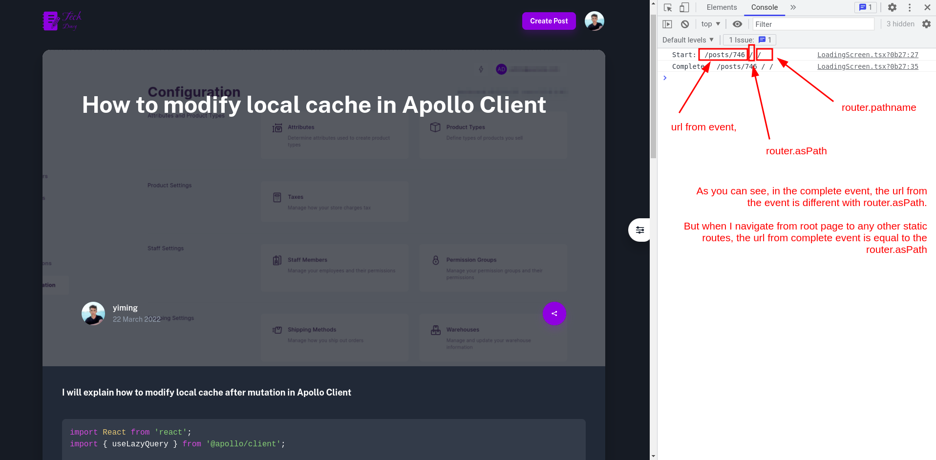 Router Events When Navigating A Dynamic Route · Vercel Next Js · Discussion 35569 · Github