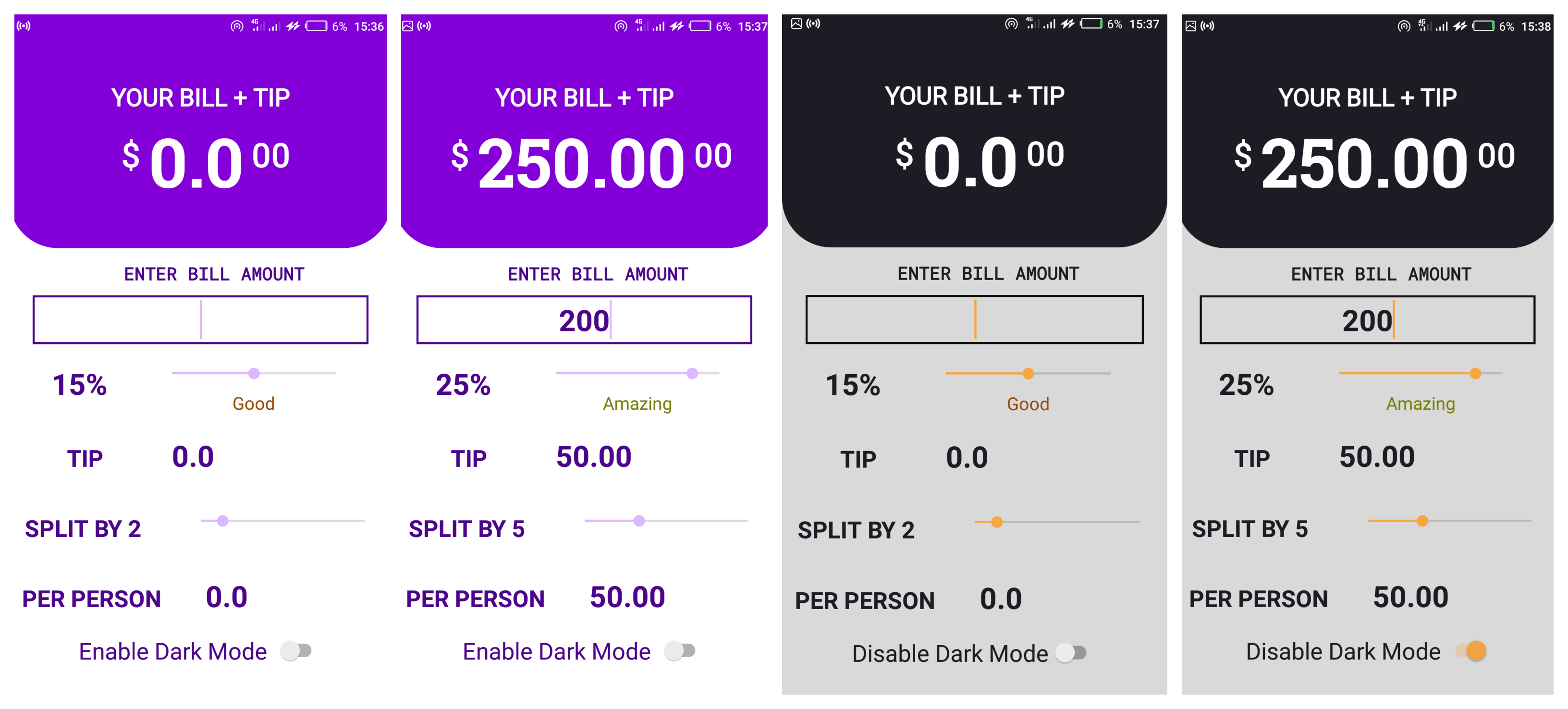 GitHub - DivineUgorji/TipCalculator: A basic tip calculator app that ...