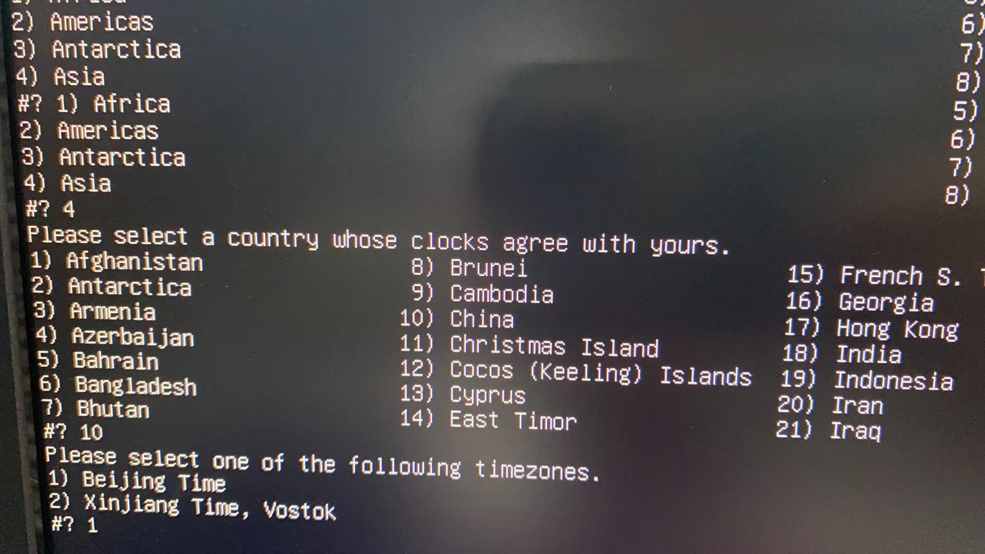 When I First Started Configuring Armbian I Found That There Was A Dispute Over The Country