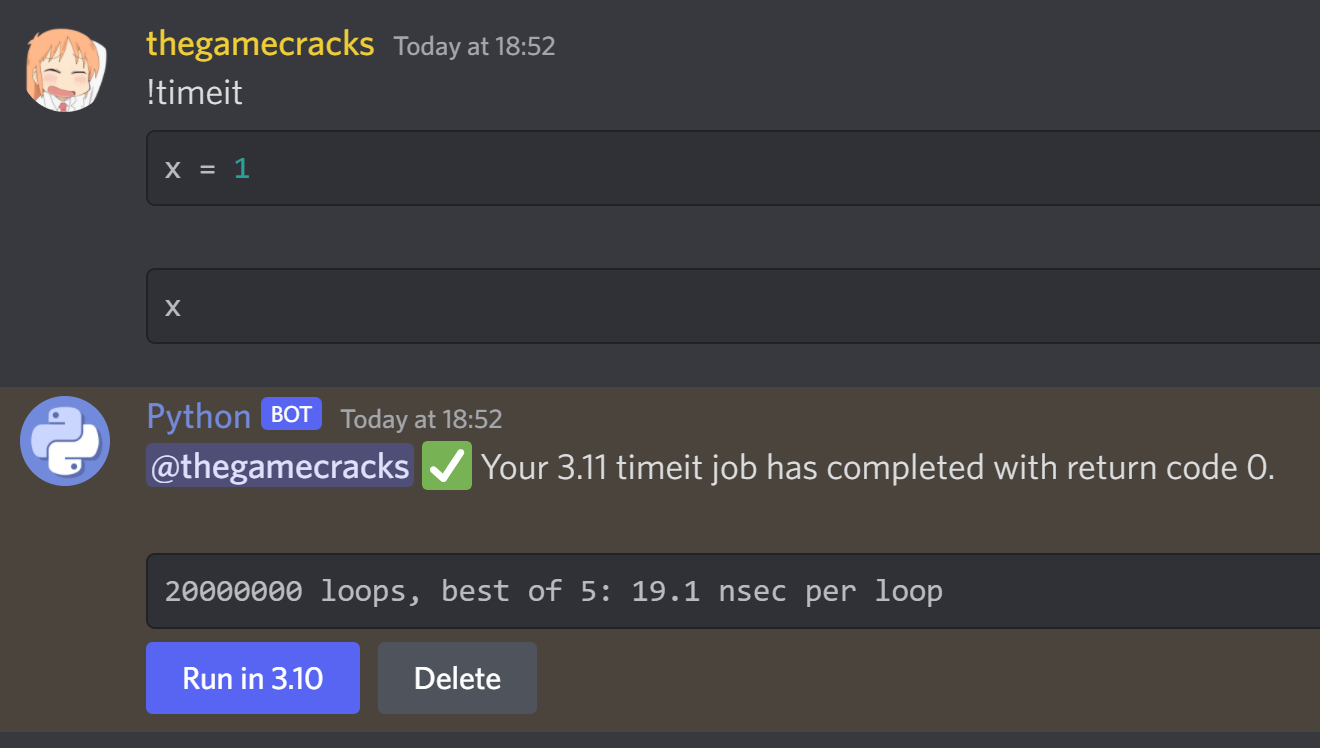 Timeit Does Not Evaluate Setup Code When Using The Version Switcher 
