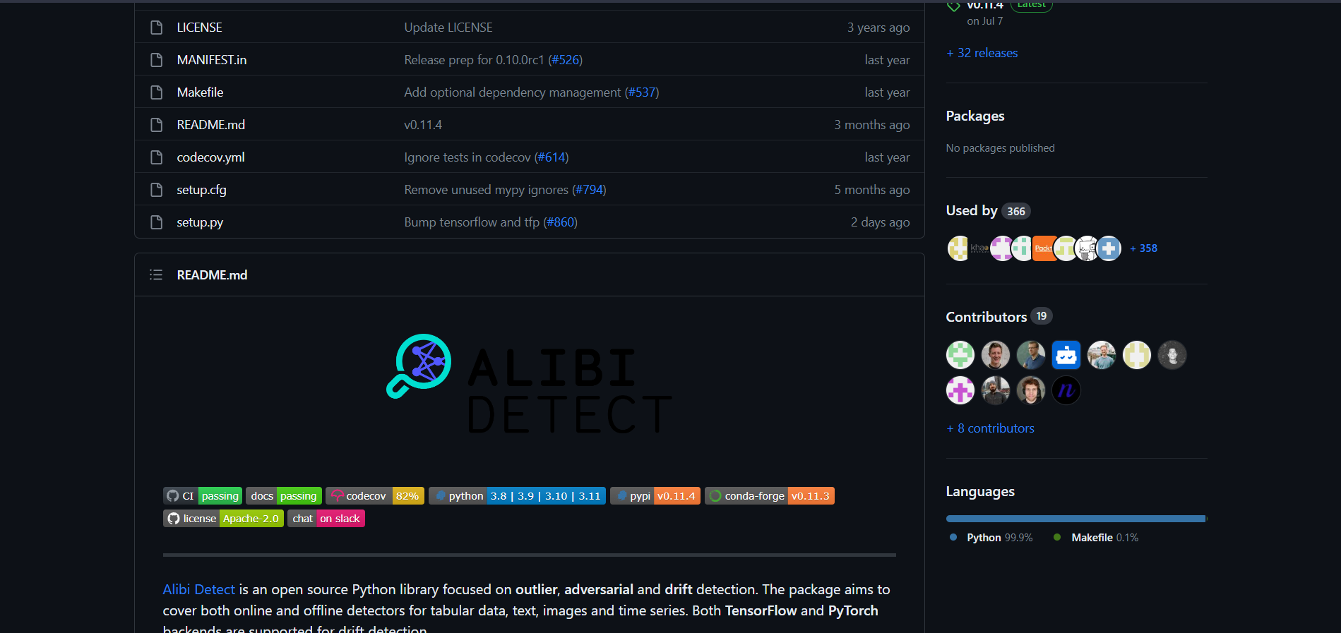 Logo In Readme Md · Issue 861 · Seldonio Alibi Detect · Github