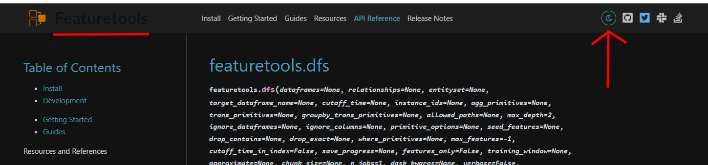 Logo Visibility Issue In The Documentation · Issue 2631 · Alteryx Featuretools · Github