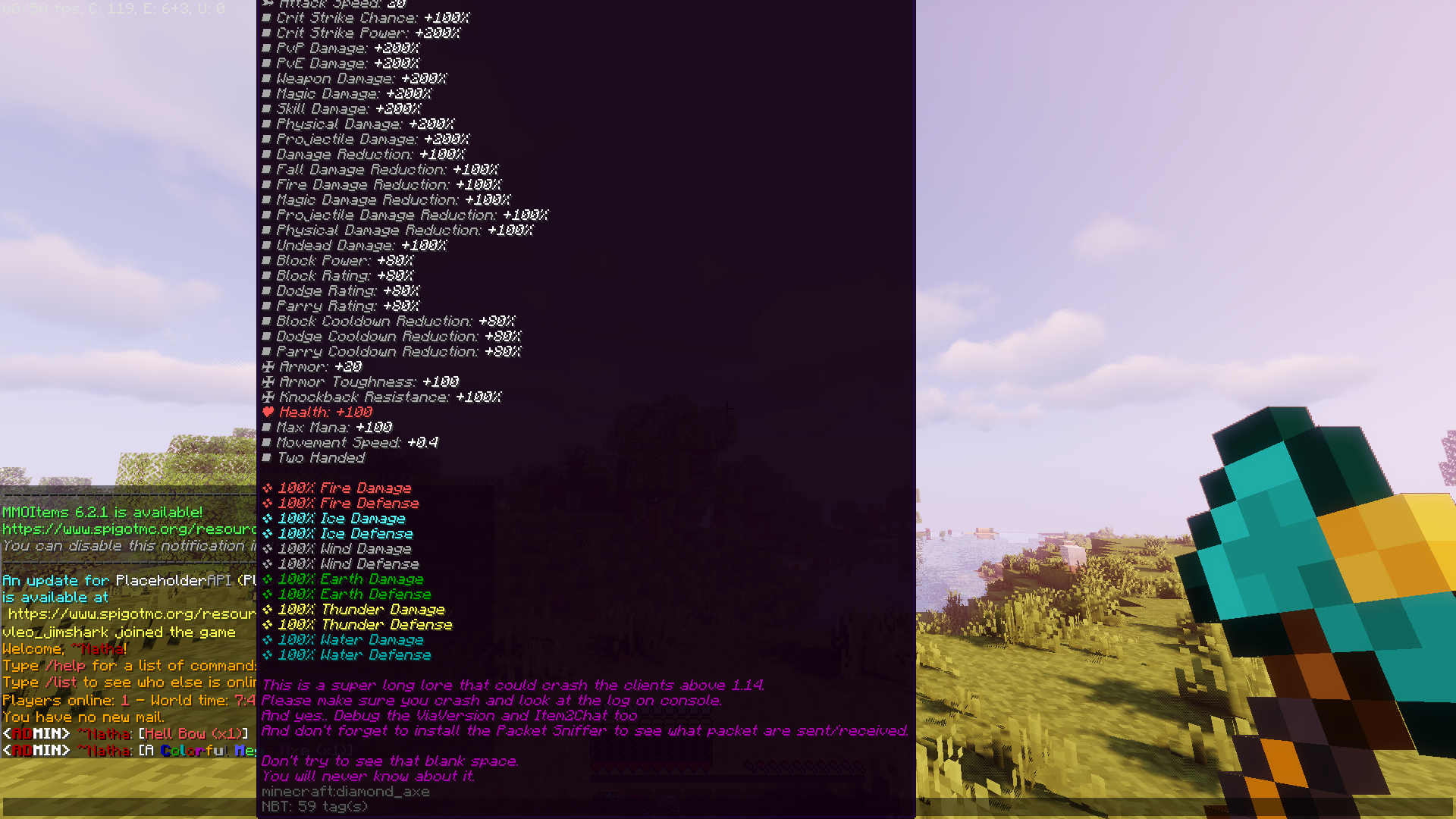 Client got kicked from server because String is too big · Issue #2158 · ViaVersion/ViaVersion ...