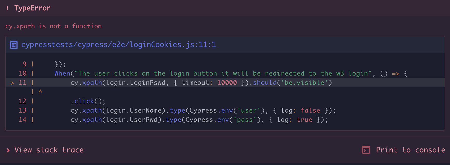 Not able to use Cypress-XPath dependency · Issue #863 · badeball/cypress-cucumber-preprocessor ...