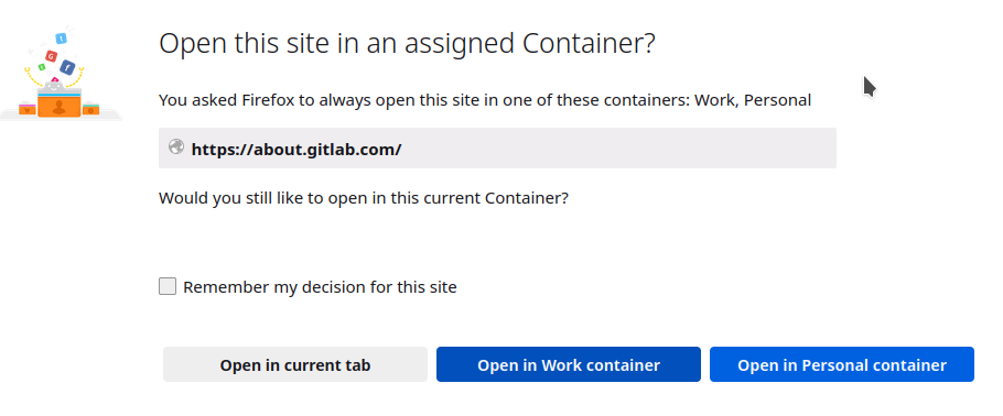 Always open this site in.. with multiple choice · Issue #2235 · mozilla ...