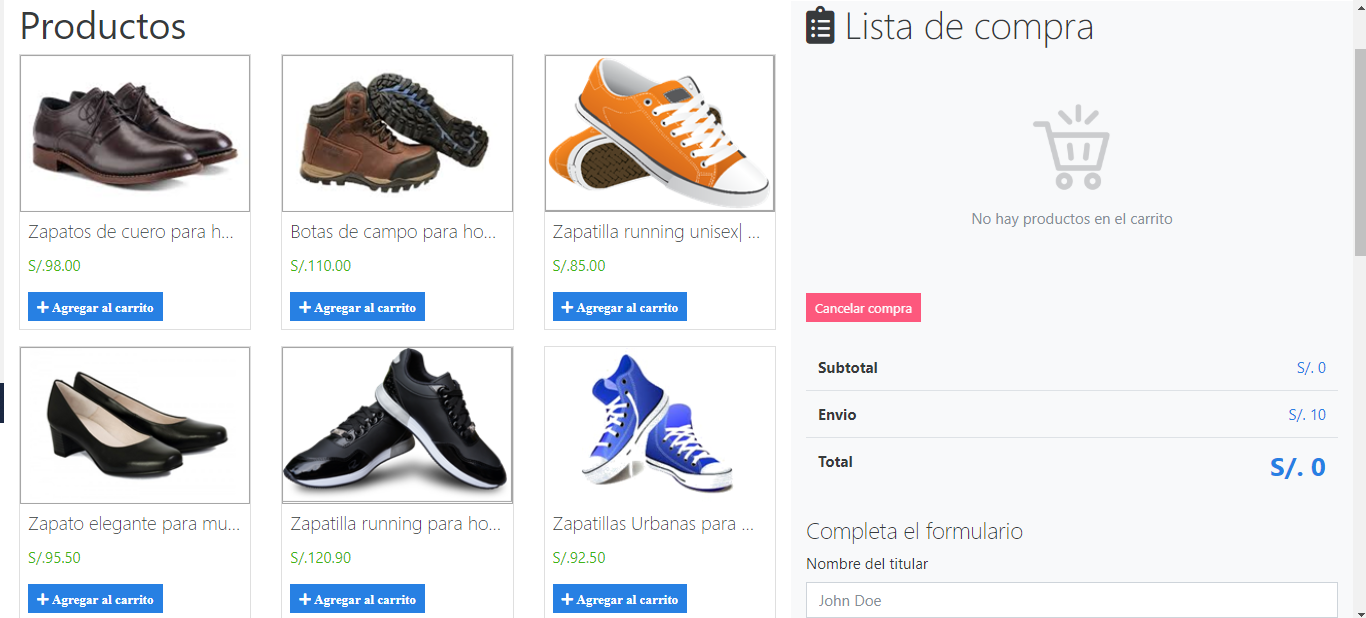GitHub - willjean29/Hardshoes-Shop: Tienda Online básica para venta de zapatos