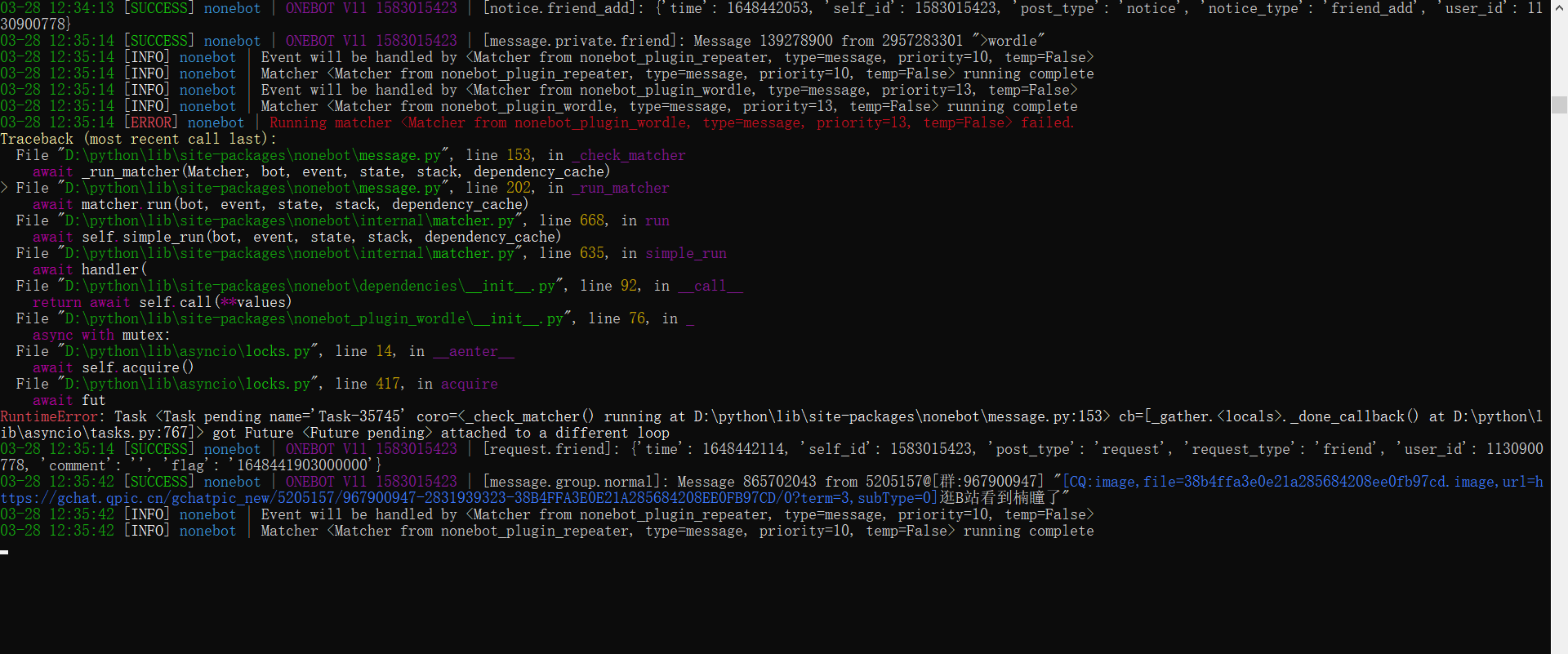 关于未被识别的单词 · Issue #2 · noneplugin/nonebot-plugin-wordle · GitHub