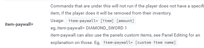 [Suggestion] Sell Custom Items · Issue #91 · rockyhawk64/CommandPanels · GitHub