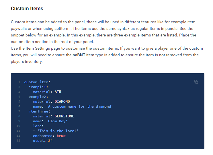 [Suggestion] Sell Custom Items · Issue #91 · rockyhawk64/CommandPanels · GitHub