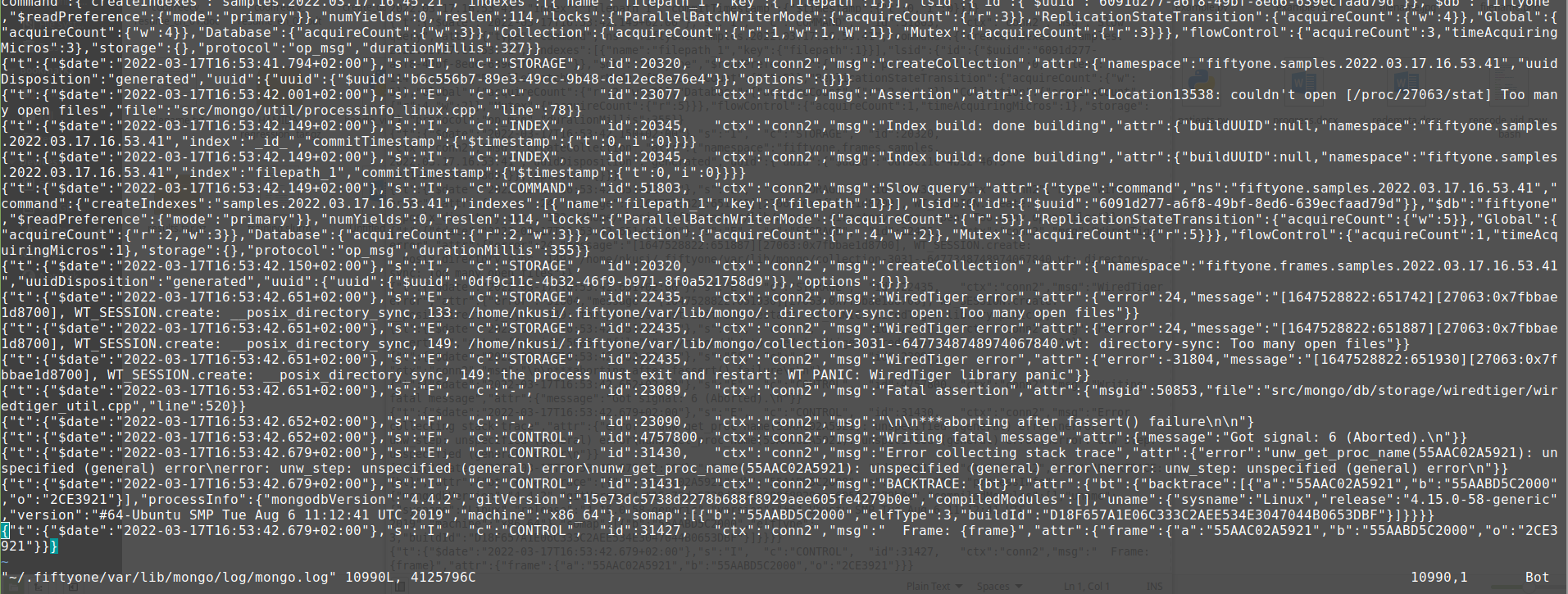 [BUG] mongodb connection issues when merging several datasets · Issue #1645 · voxel51/fiftyone ...