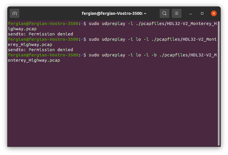 sendto: Permission denied · Issue #28 · rigtorp/udpreplay · GitHub