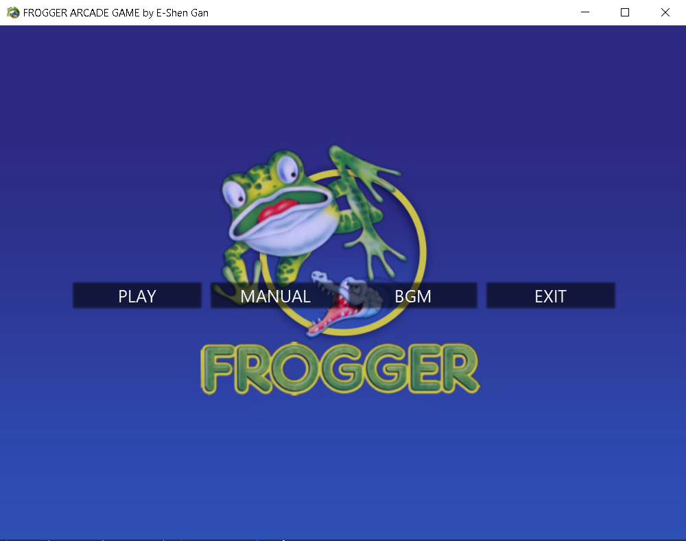 GitHub - EshenGan/FROGGER-refactored-extended: classic 80s Arcade game ...