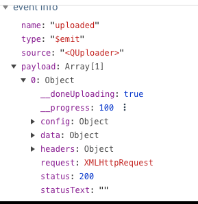 QUploader - progress stuck on 99% after finishing uploading · Issue ...