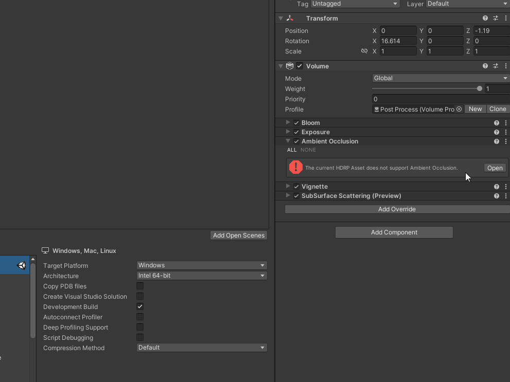 Highlighter for URP and HDRP settings by adrien-de-tocqueville · Pull ...