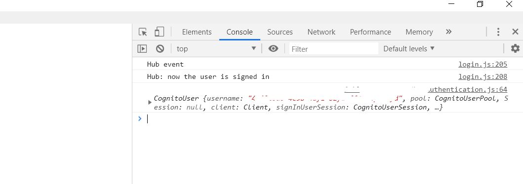 Authfederatedsignin Does Not Emit Signin Event And Promise Resolves Instantly With Undefined