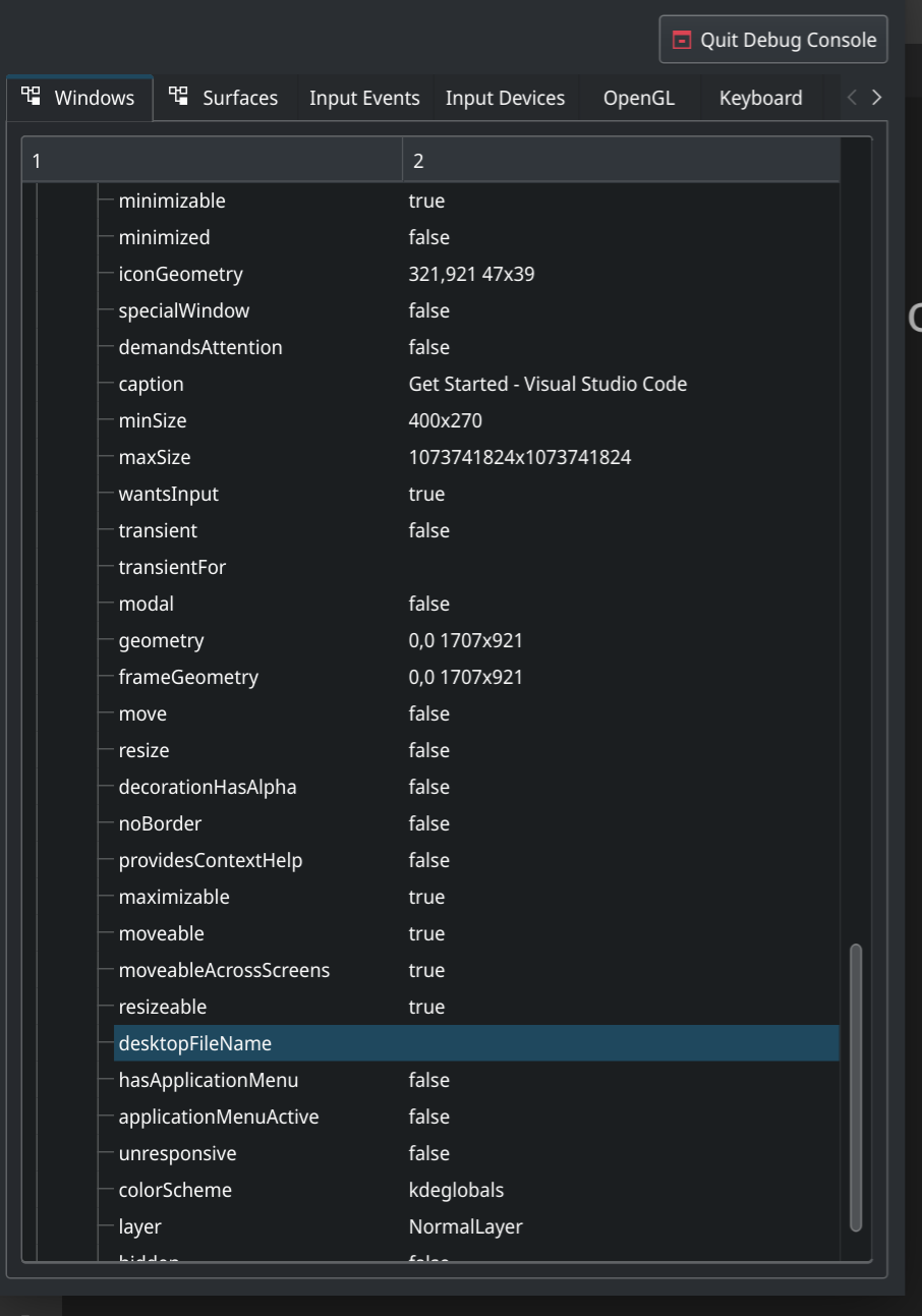 Task Switcher icon is missing on Plasma Wayland · Issue #154495 · microsoft/vscode · GitHub