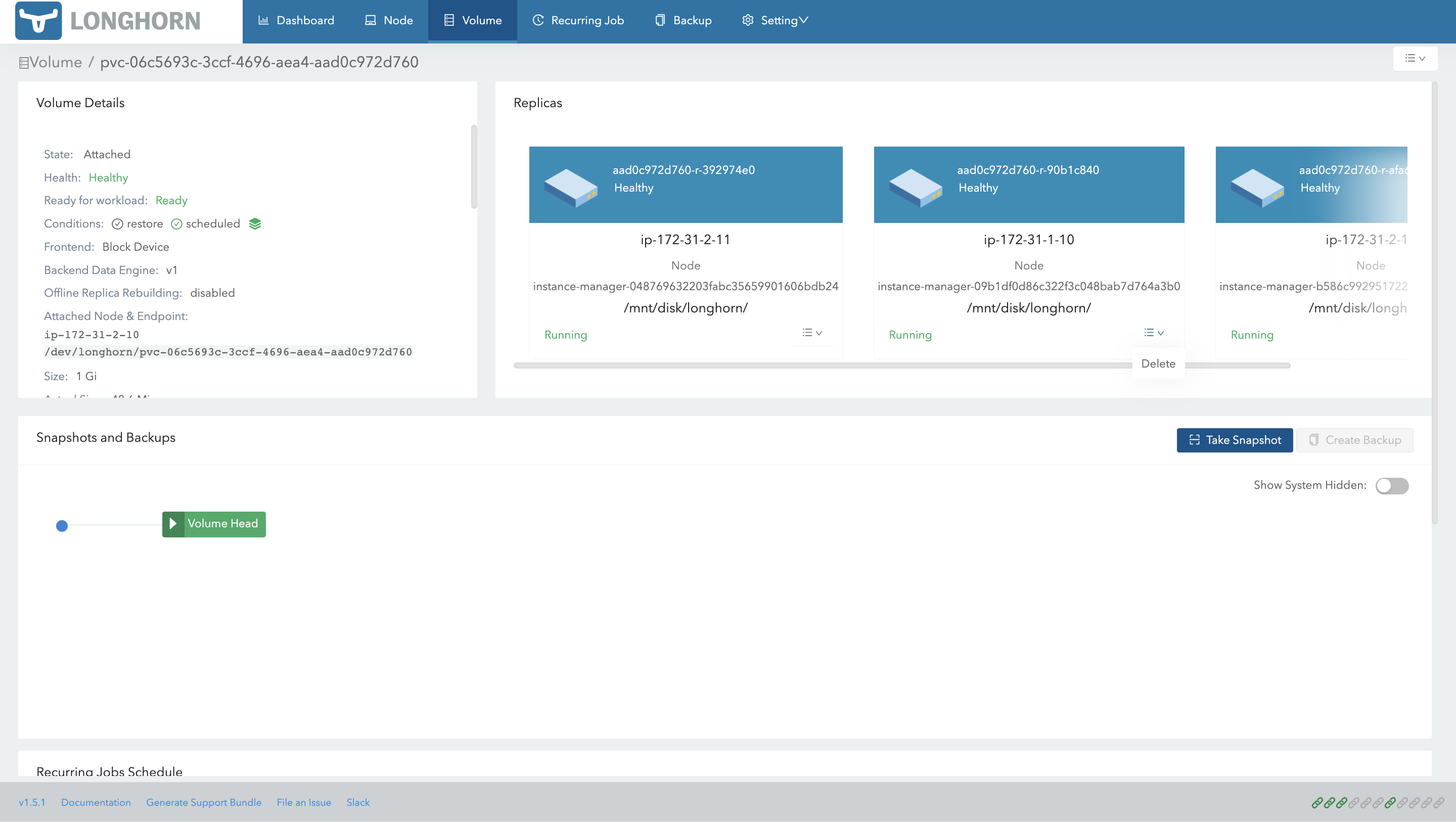 [BUG] Scheduling Failure: Replica Scheduling Failure · Issue #6717 · longhorn/longhorn · GitHub