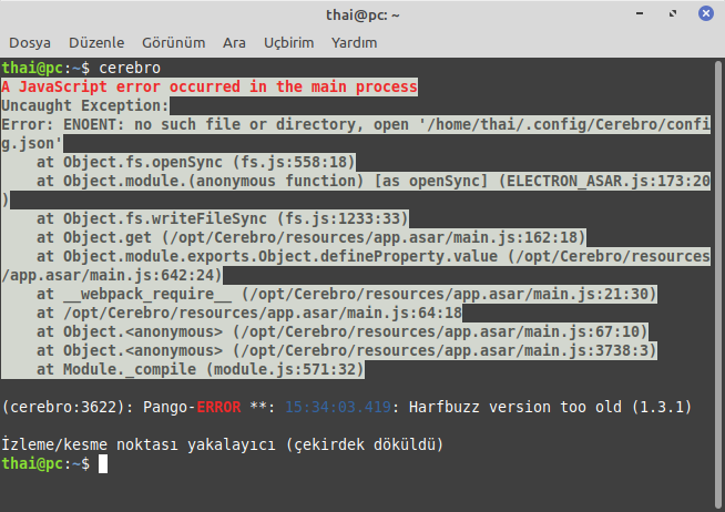Harfbuzz version too old (1.3.1) Error · Issue #534 · cerebroapp/cerebro · GitHub