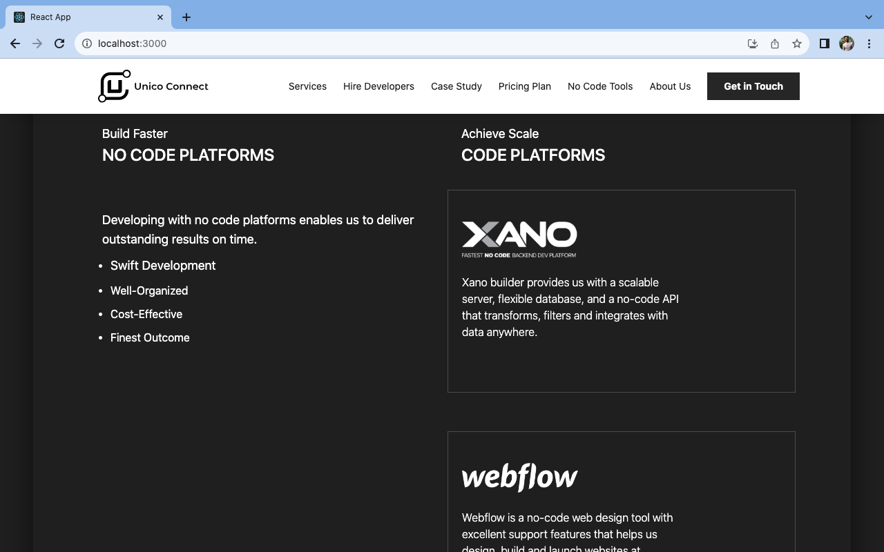GitHub - darshakeyan/unico-connect-web-app: Unico Connect - No code and Code development