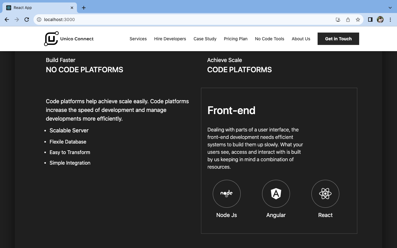 GitHub - darshakeyan/unico-connect-web-app: Unico Connect - No code and Code development