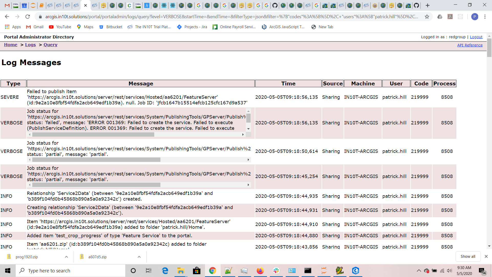 Unable to publish spatially enabled dataframe to feature layer · Issue ...