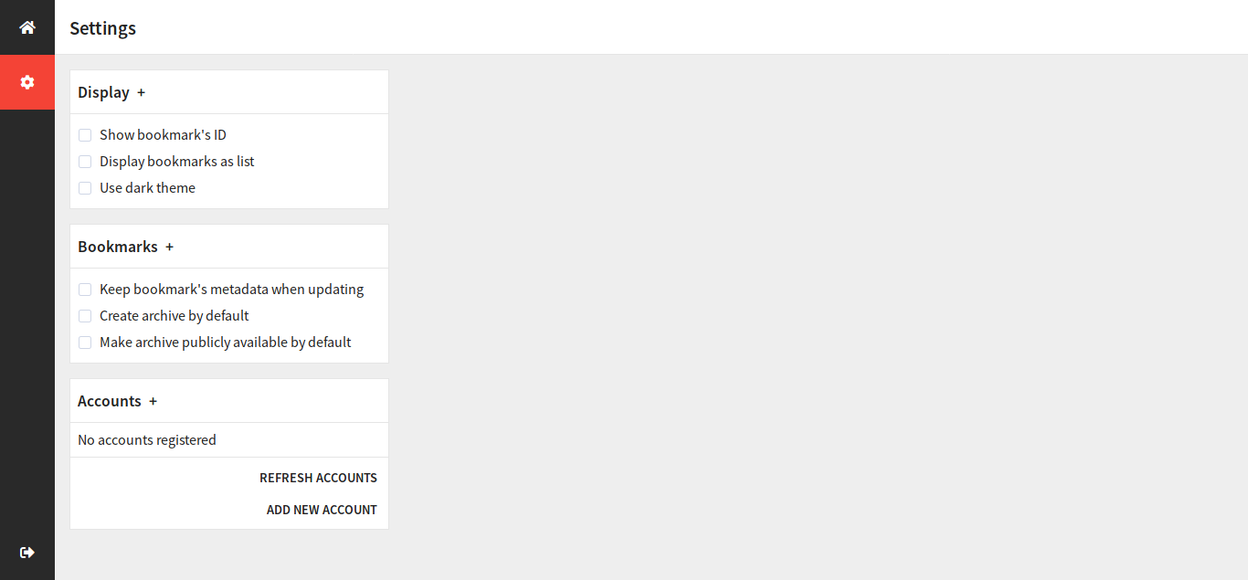 account command gone? · Issue #152 · go-shiori/shiori · GitHub