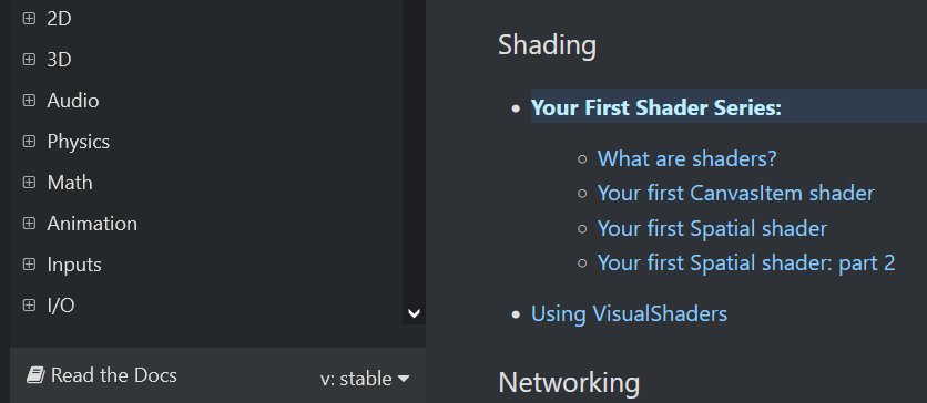 Stable branch displaying some older 3.3 docs. · Issue #5548 · godotengine/godot-docs · GitHub