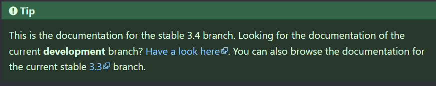 Stable branch displaying some older 3.3 docs. · Issue #5548 · godotengine/godot-docs · GitHub