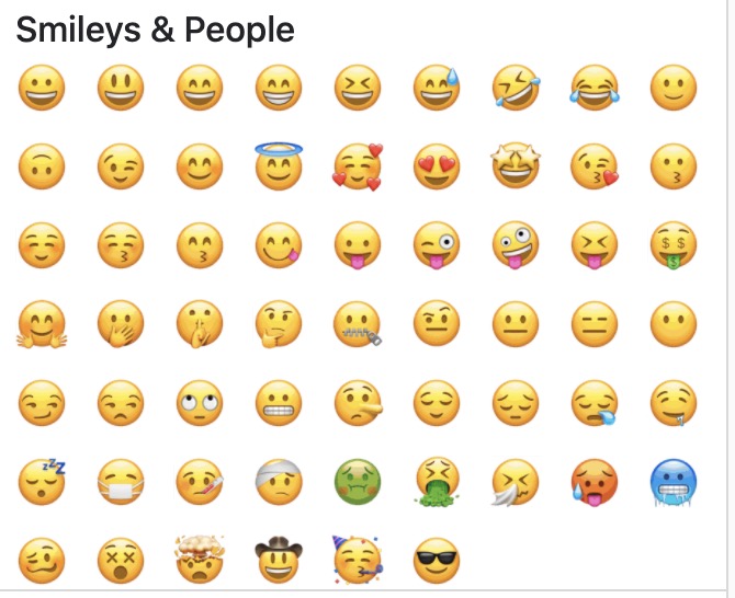 not all emojis displaying in picker · Issue #347 · scttcper/ngx-emoji ...