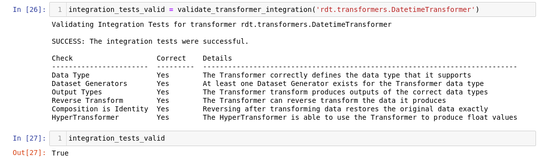 Create `validate_transformer_integration` function · Issue #250 · sdv-dev/RDT · GitHub
