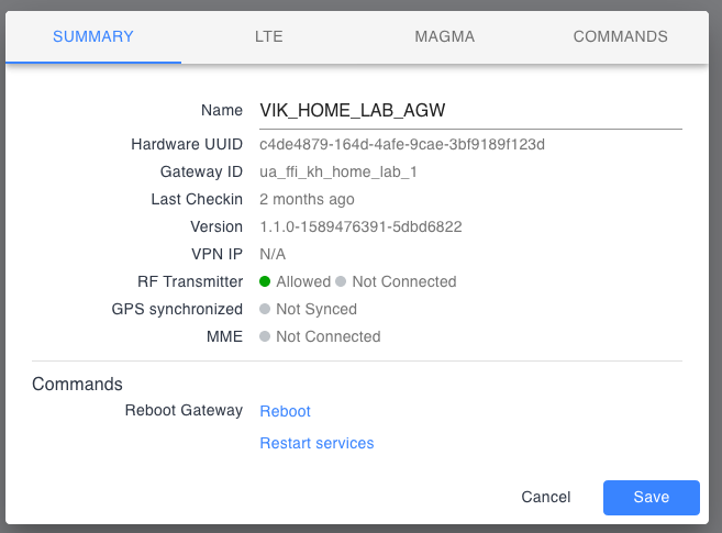 NMS Gateway Generic Command modal disappeared in 1.3 · Issue #3679 ...
