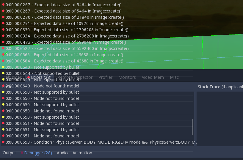 Regression: Debugger tab contents are rendered outside of its UI · Issue #12532 · godotengine ...