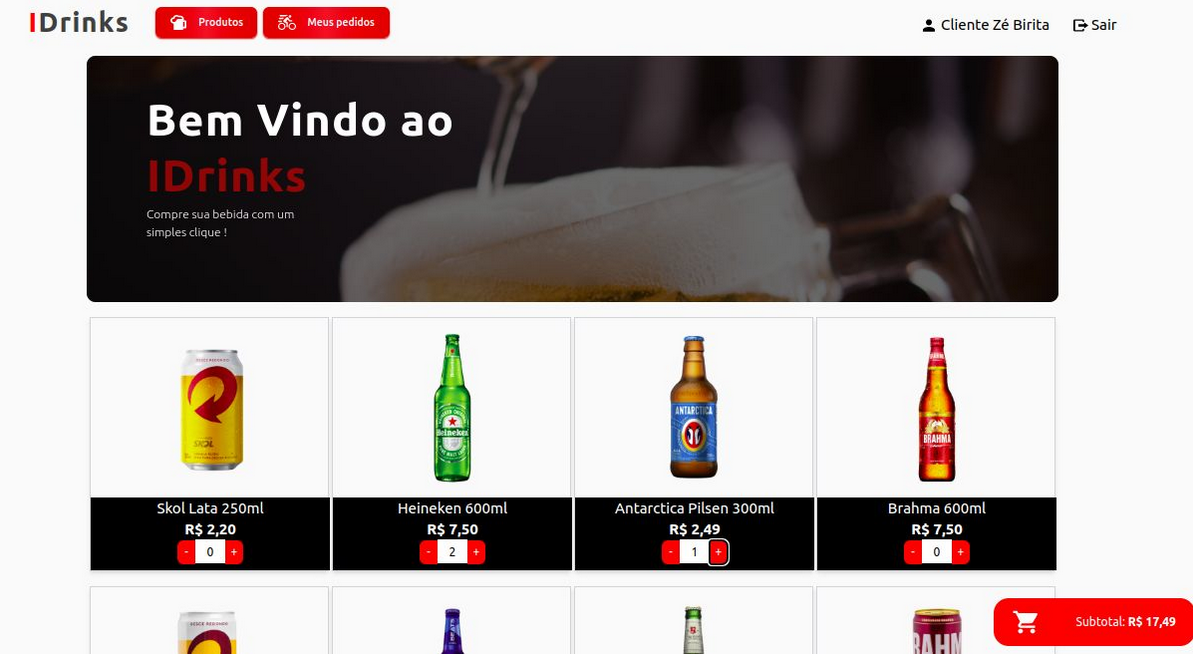 GitHub - zThiago15/IDrink