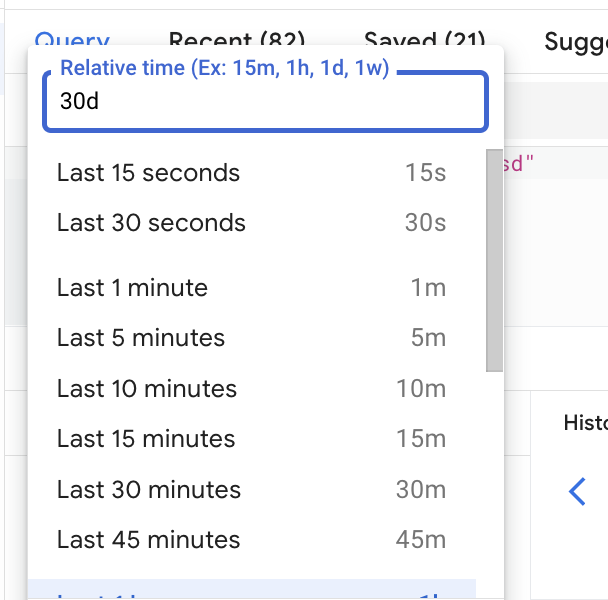 UX: Add smart searches in "Search quick ranges" · Issue #71188 ...